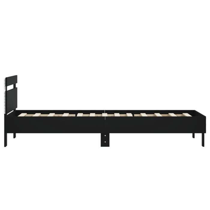 Cadre de lit - 1PLACE - Structure de lit SIMPLE - sans matelas - avec ...
