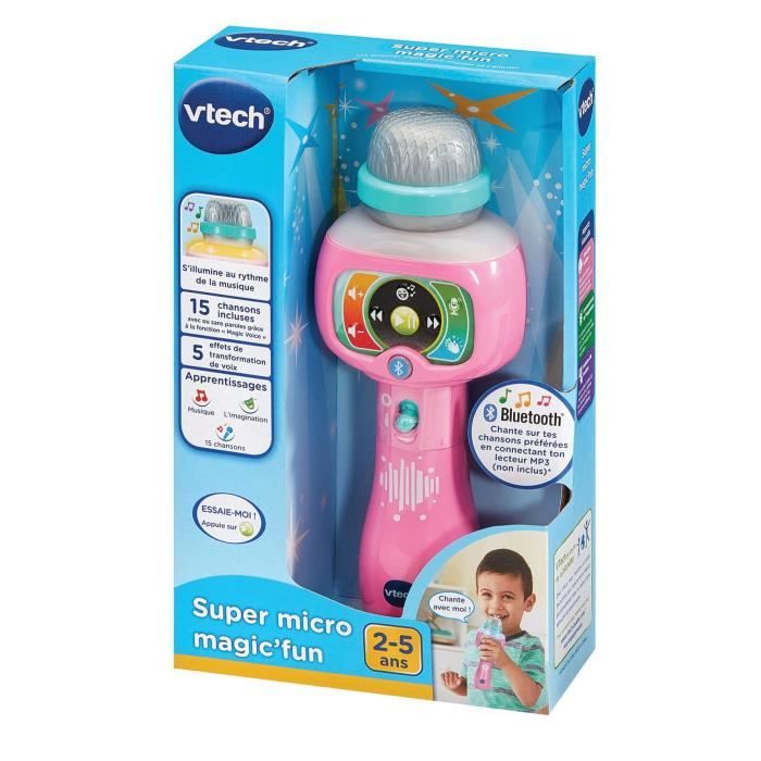 VTECH SUPER MICRO MAGIC'FUN ROSE - Cdiscount Jeux - Jouets