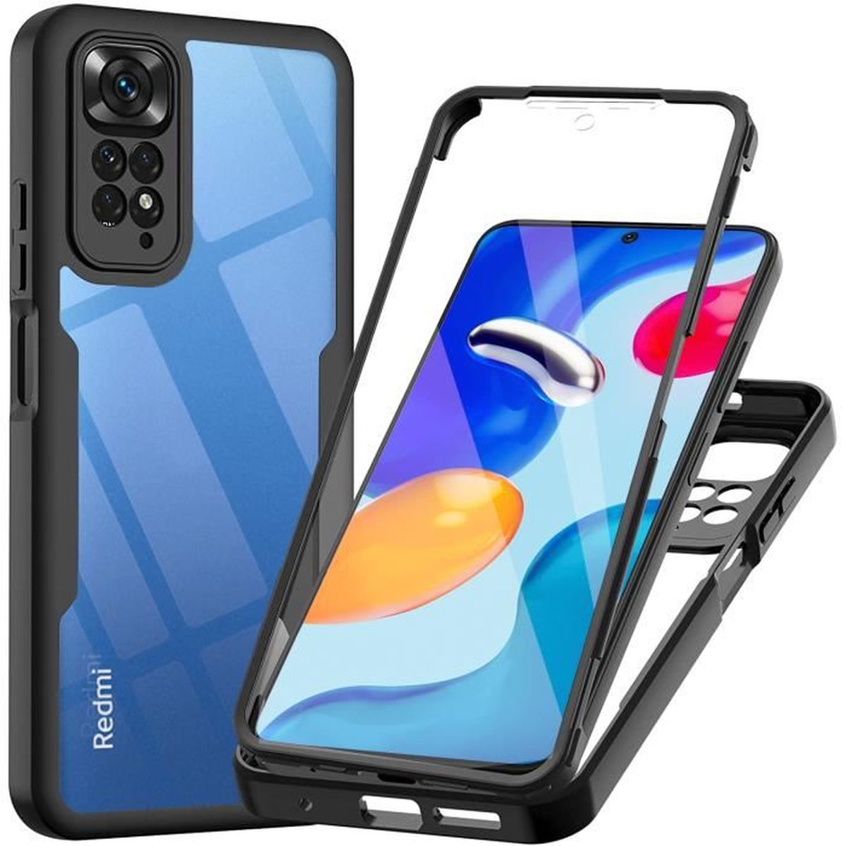Coque Xiaomi Redmi Note 11 11s 4g Protection Intégrale En 2 Parties