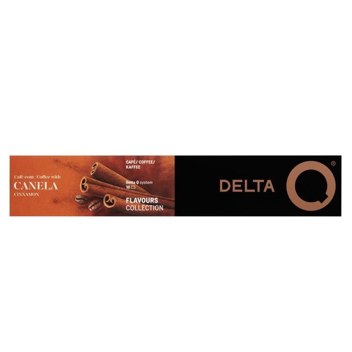 Delta Q - Cinnamon - 10 capsules compatible uniquement machines Delta Q ...