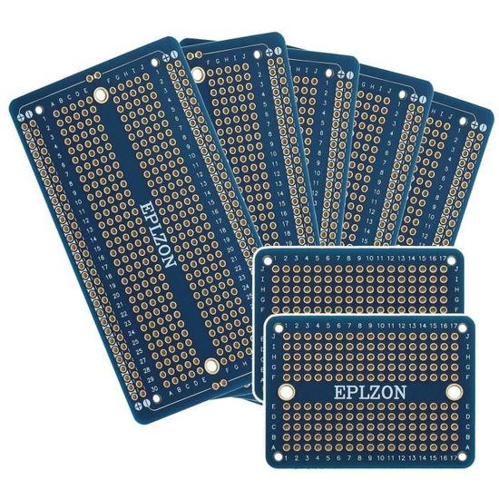 Pcb Prototype Board Carte De Prototypage Breadboard Soudable Protoboard ...