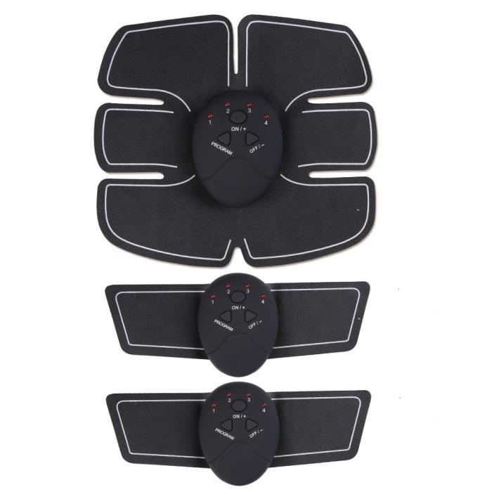 Batterie bras et abdomen-Stimulateur musculaire EMS électrique sans fil ...
