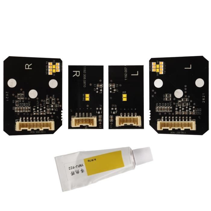 Akozon Carte de modules LED DRL Module de Feux Diurnes, Ensemble de ...