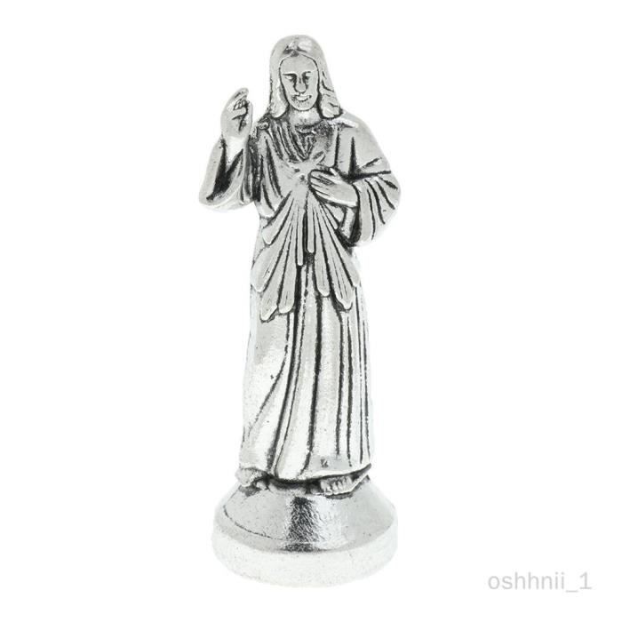 Mini Jésus Statue Religieuse Figurine Magnétique Décoration Maison ...