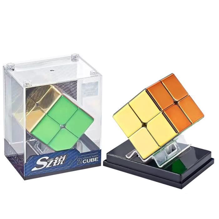 Pas d'aimant Coffret cadeau - Cube magique magnétique plaqué 3x3x3 ...