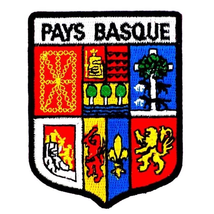 Patch blason drapeau basque pays euskadi - Cdiscount Beaux-Arts et ...