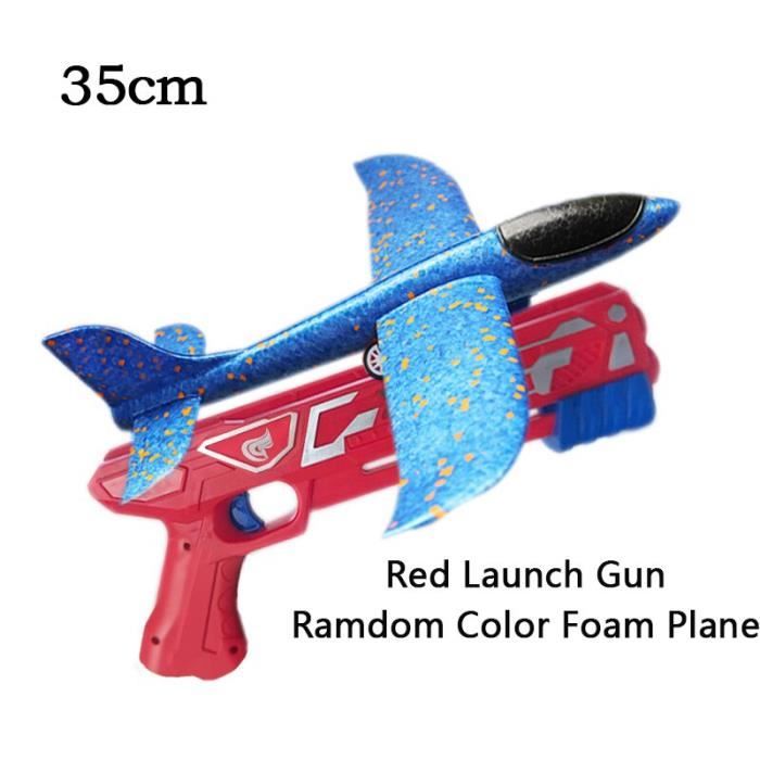 La couleur rouge Jouet de lanceur d'avion en mousse, catapulte à lancer ...