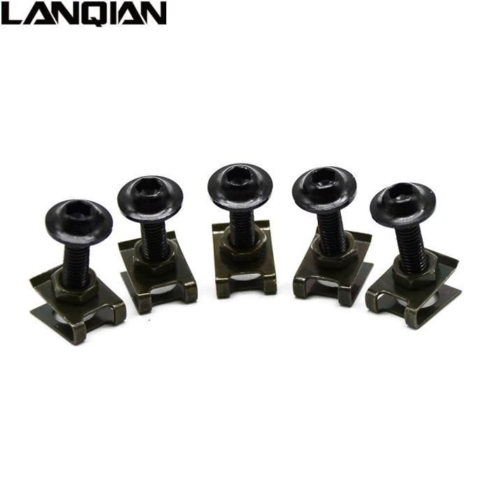 Boulon - Écrou,Vis de carpette du corps de moto Pour honda pièces de ...