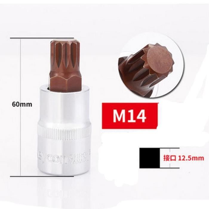 האנדים יוצקים לשתק embout torx m14 להרכיב פינוק עצמי הצהרה