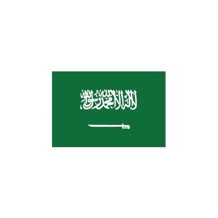 Autocollant Drapeau Saudi Arabia Arabie Saoudite sticker flag Taille ...