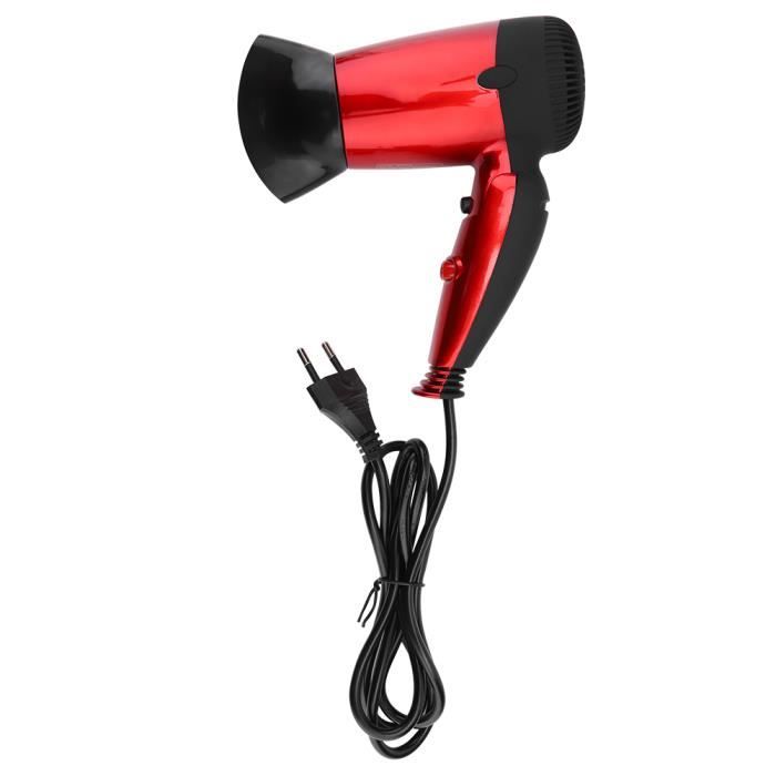 Sèche-cheveux - KIMISS - Mini pliable - 1200W - 3 vitesses - Ioniseur d ...