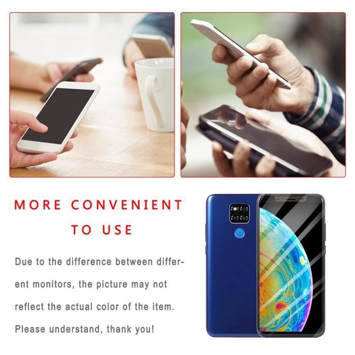 Smartphone M20pro - Marque - Écran 5,8 pouces - Double caméra - Empreinte digitale - 4G - Bleu ...