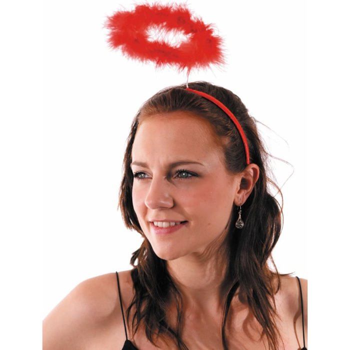 Auréole d'ange en duvet rouge - PARTY PRO - Utilisation extérieure ...