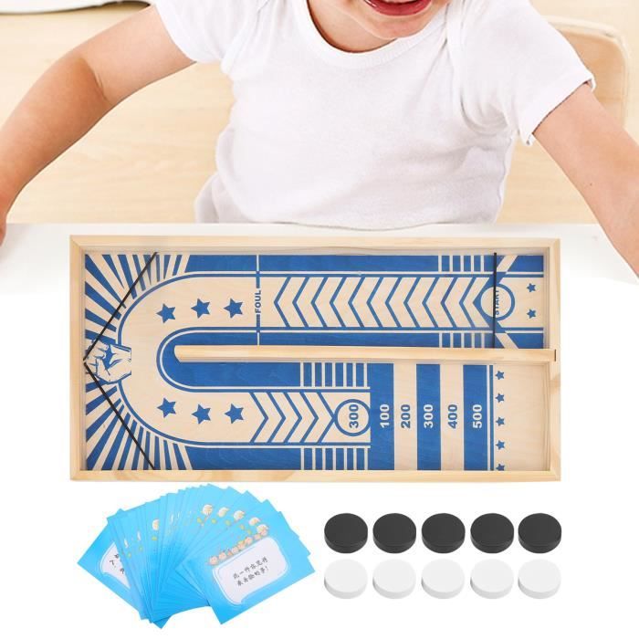 Pwshymi Jeu de rondelle de fronde Sling Puck Game Jeux de table ...