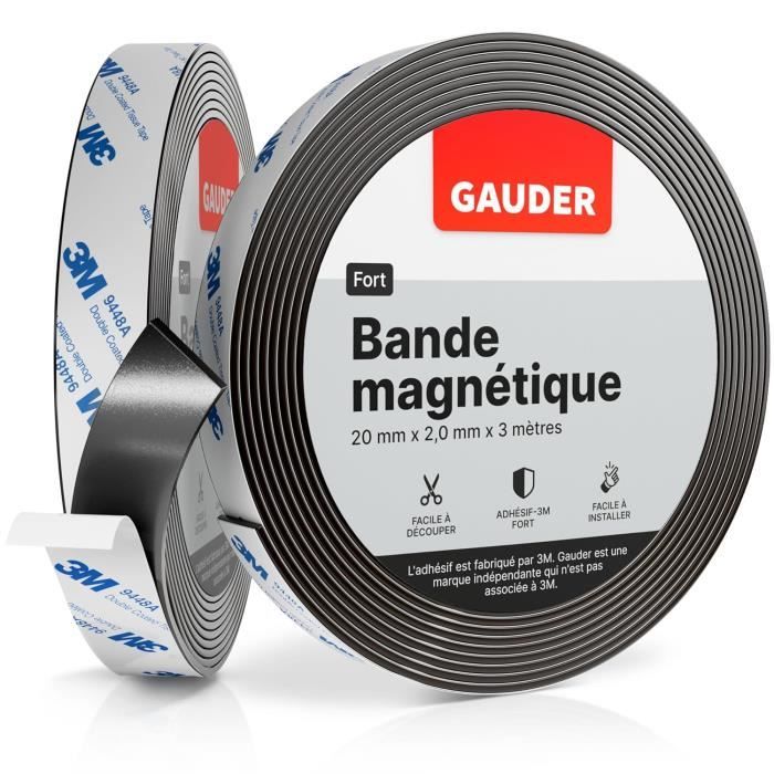 Bande Magnétique Autocollante Forte | Bandes Magnétiques Avec Support ...