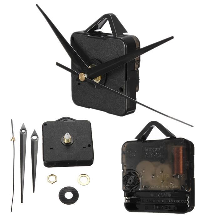 Kit Mécanisme Mouvement Silencieux Horloge Quartz Murale Pendule 3 ... Kit Mécanisme Mouvement Silencieux Horloge Quartz Murale Pendule 3 ...