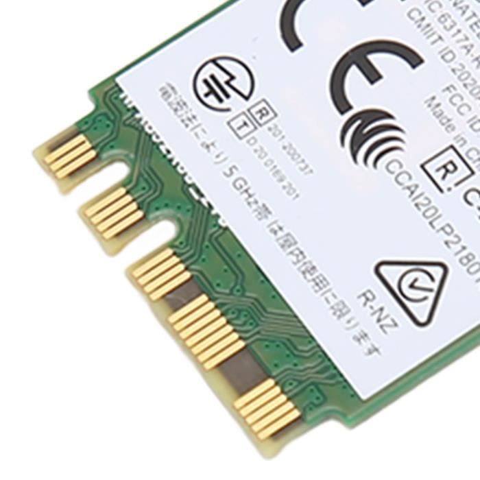 XIJ - carte WiFi RTL8852AE Carte sans fil WiFi 6 NGFF M.2 1800 Mbps 802 ...