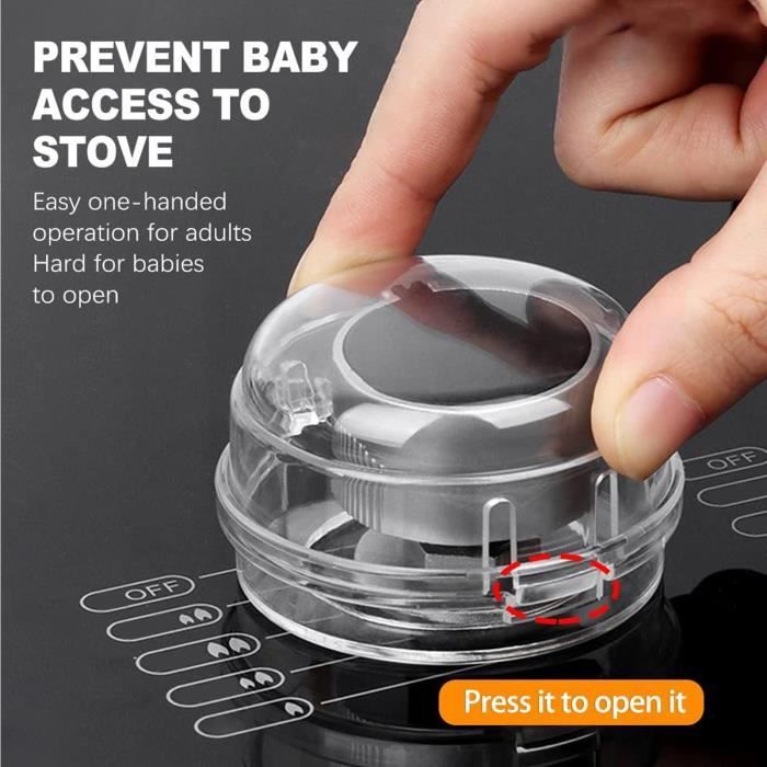 Couvercle de protection pour bouton de cuisinière Couvercle de ...