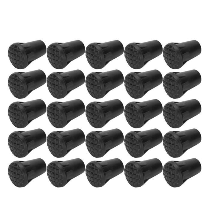 Fdit Embouts de bâtons de marche 25pcs/pack Embouts de Bâton de Marche ...