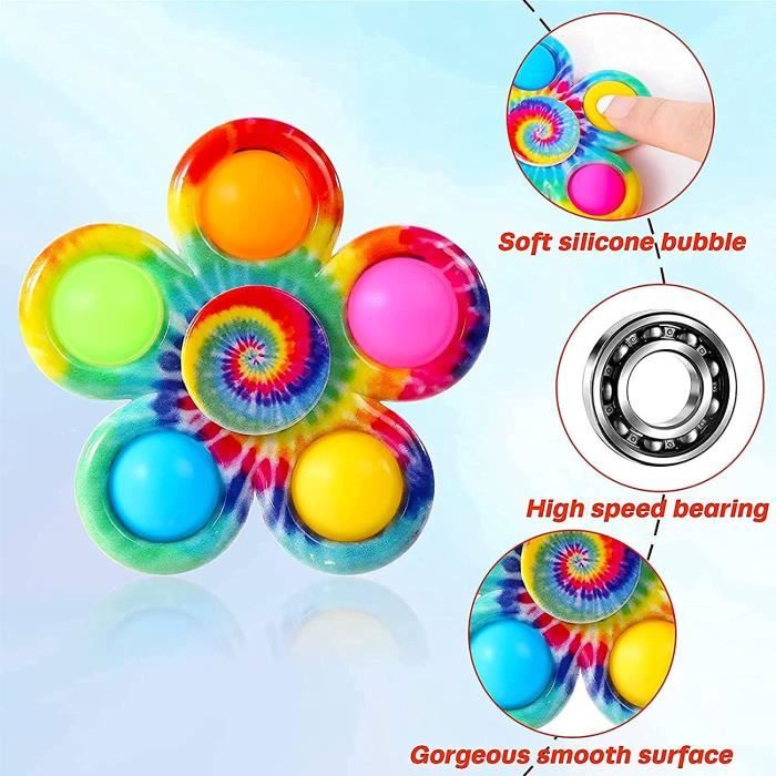 TIK Tok Fidget Toys Pack Sensory Fidget Toys Push Bubble Toy Stress ...