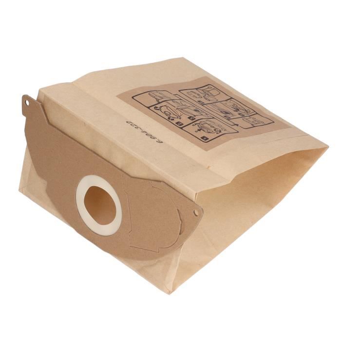 EIF Lot De 6 Sacs Filtrants Pour Aspirateur Karcher Wd2250 A2004 A2054 ...