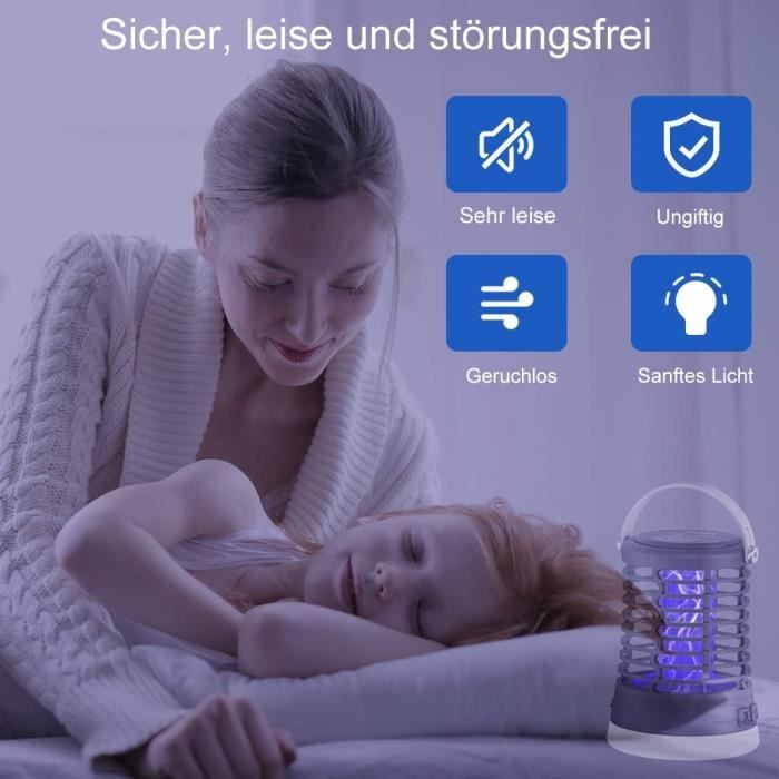 TFORT Anti Moustique Destructeur Lampe Exterieur et Interieur ...