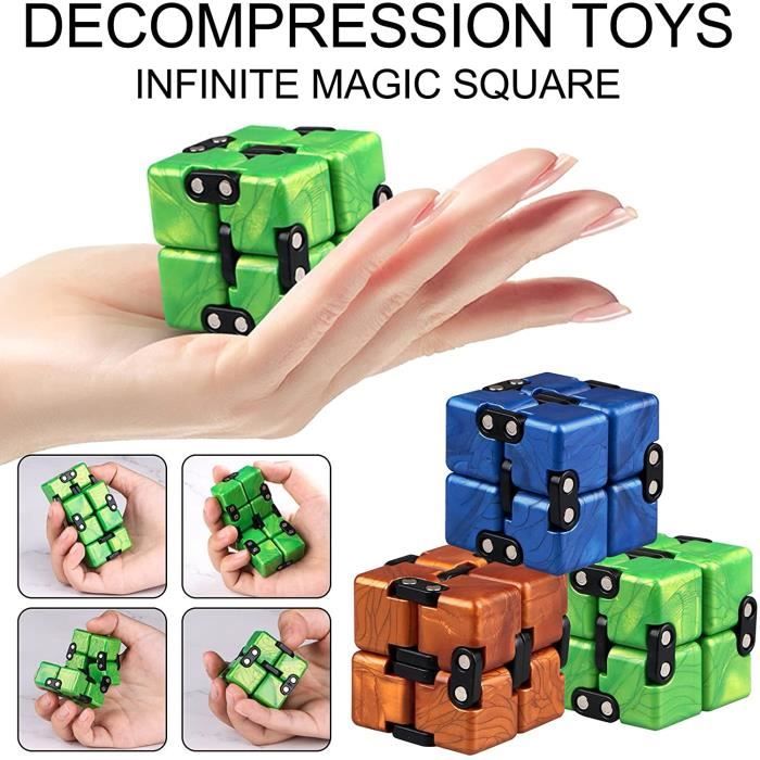 TIK Tok Fidget Toys Pack Sensory Fidget Toys Push Bubble Toy Stress ...