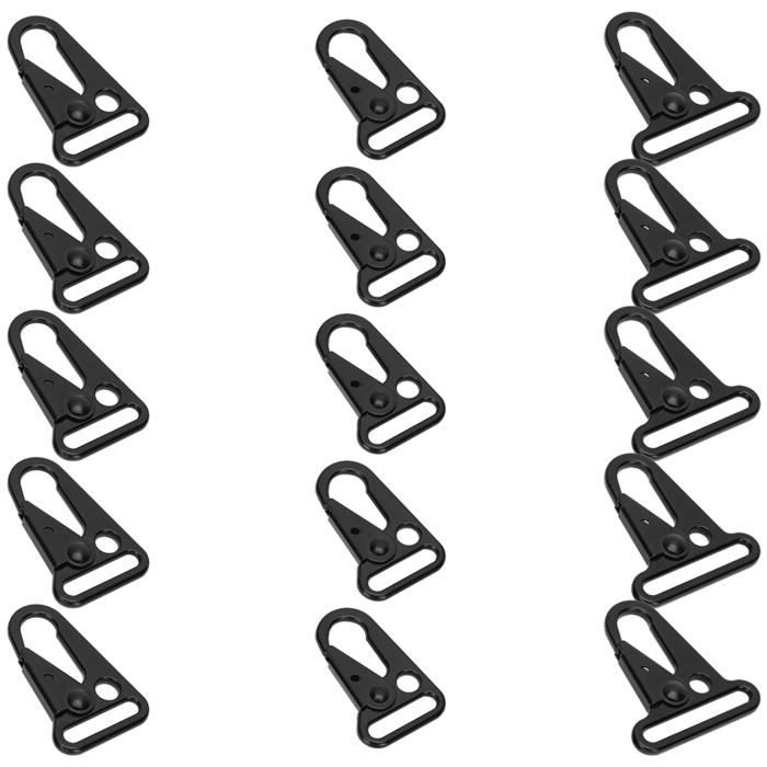 HEG Clips De Bouche Élargis Clips De Sac À Dos D'Extérieur Agrandis, 15 ...