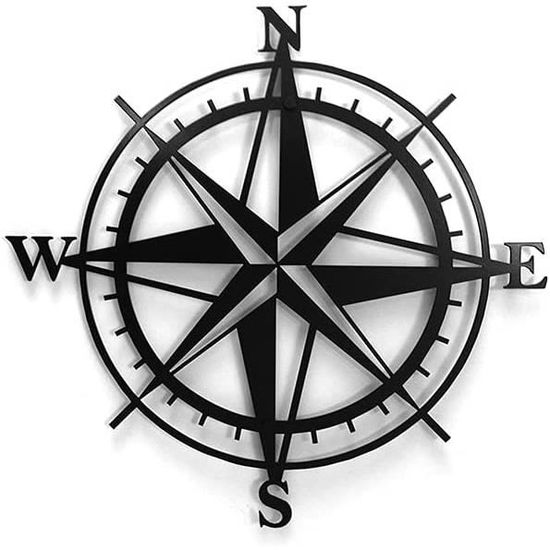 Décoration murale 3D, en métal géométrique, moderne et unique, 48 x 50 ...