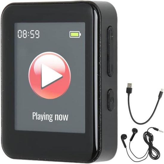 Dictaphone numérique 64 Go Enregistreur Vocal Enregistreur Audio MP3 Enregistreur Vocal ...