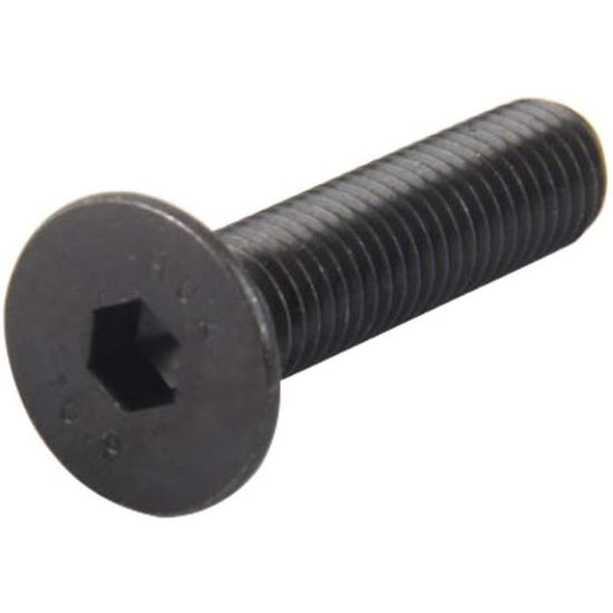 Boulon - Douille Hexagonale Fraisée Tête Vis Acier Carbone Hexagonal Plat À Métaux Attaches ...