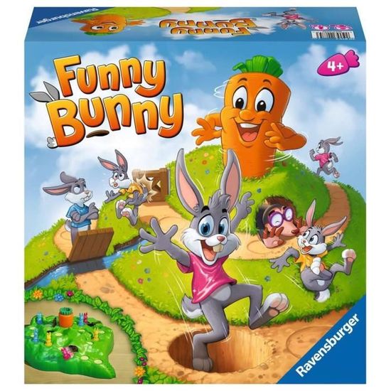 Jeu de société - RAVENSBURGER - Funny Bunny Deluxe - Cdiscount Jeux ...