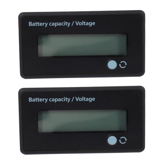 12V 24V 36V 48V Battery Meter, Battery Capacity Voltage Indicator ...