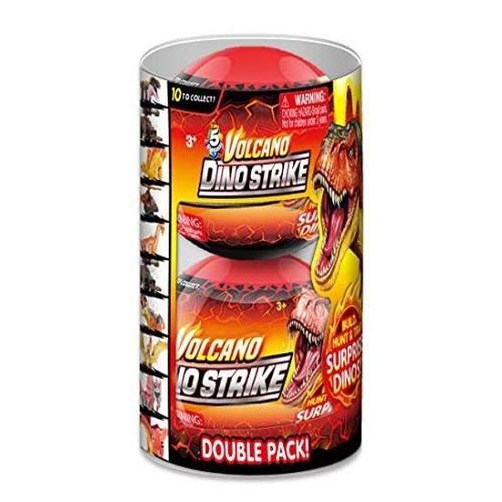 5 SURPRISE DINO STRIKE VOLCANO SERIE 4 CAPSULE MYSTERE A COLLECTIONNER ...