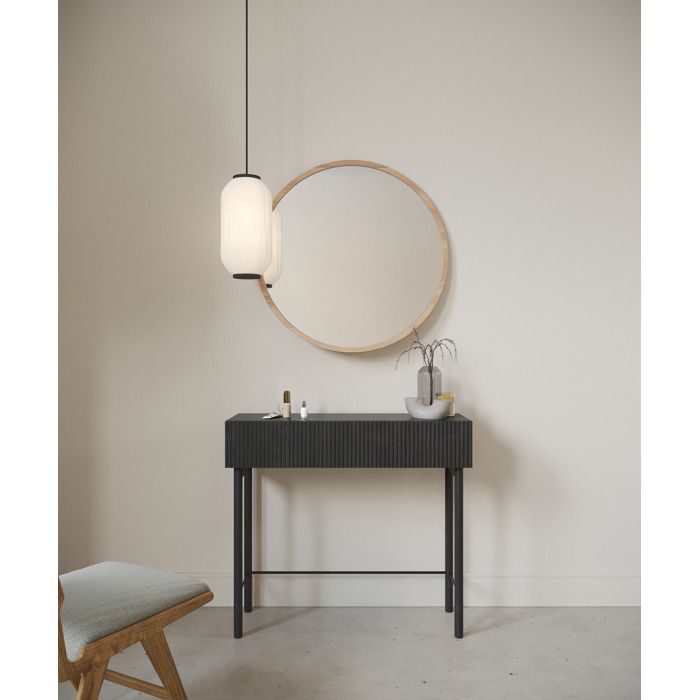Table console avec tiroir - NOLIE - debout - 90 cm - couleur du bois de ...