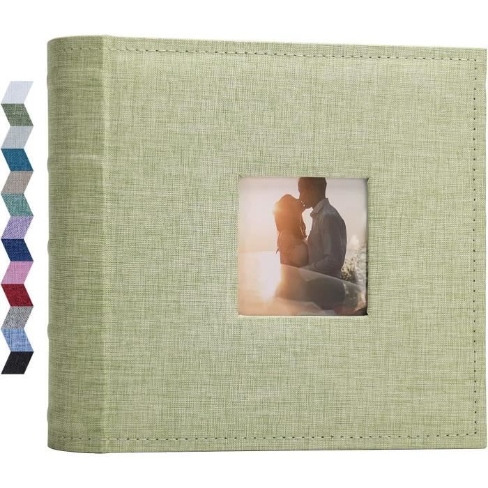 Album Photo Traditionnel 10X15 Cm 200 Poches Couverture En Lin Albums ...