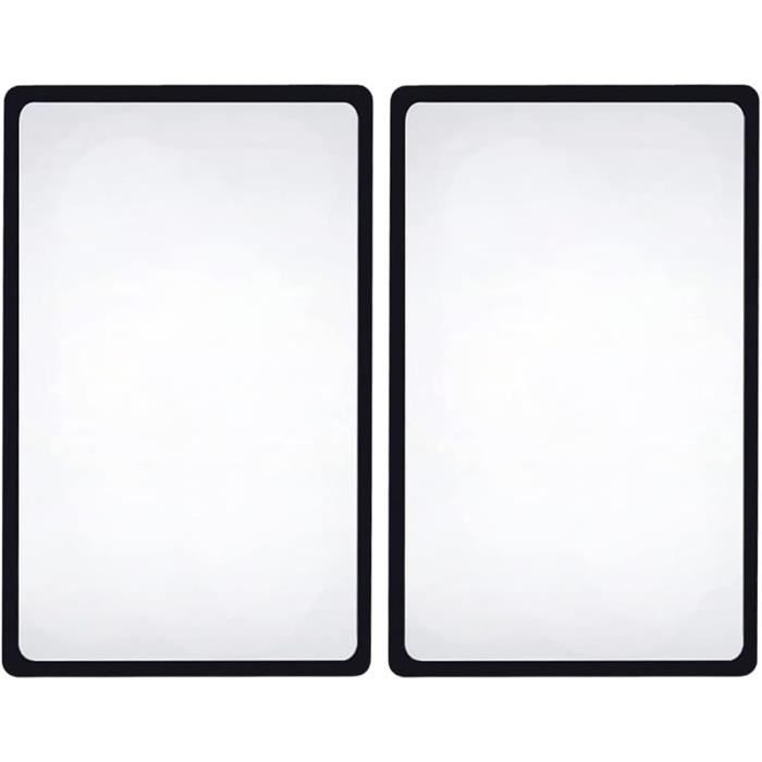2 Pcs Loupes De Lecture De Pleine Page Grossissement Pour Lire Pleine Page Loupe De Lecture 3X ...