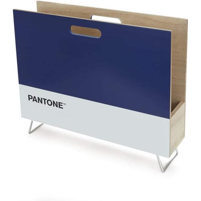 Porte-revues Pantone Couleur Bleu Range Magazines décoratif pour ...