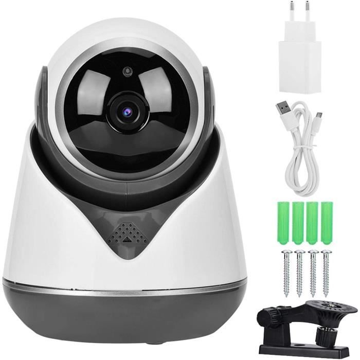 Caméra de surveillance sans fil intelligente avec vision nocturne Full ...