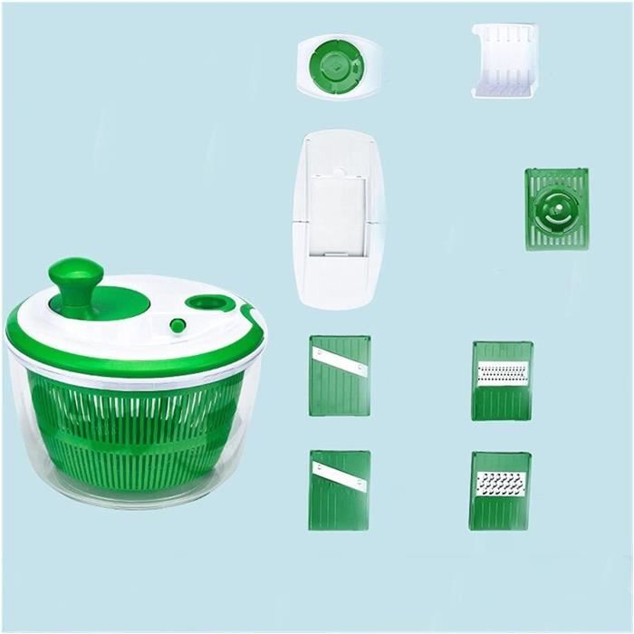 Essoreuse à salade, essoreuse à légumes manuelle, panier d'égouttage ...