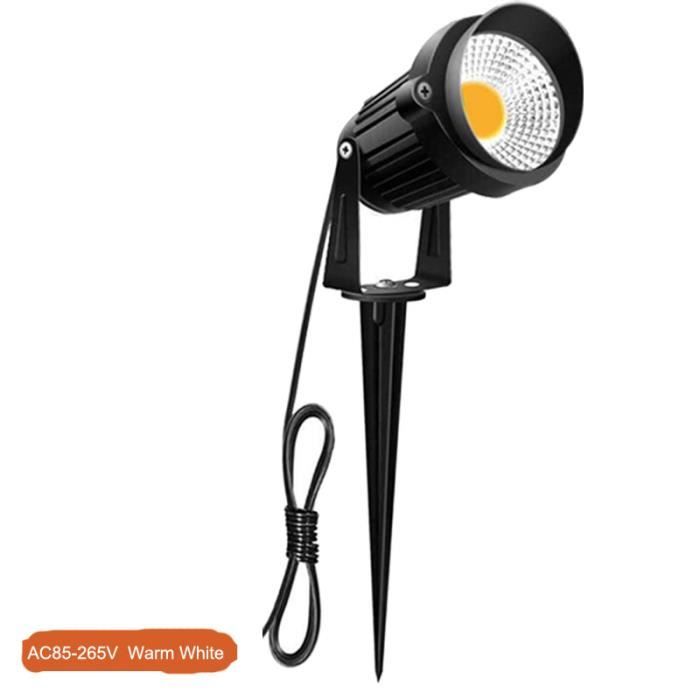 Lampadaire extérieur,Spot lumineux LED RGBW imperméable pour l ...
