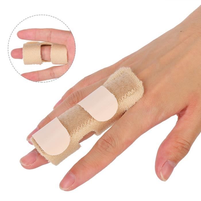 Drfeify Attelle de doigt Support de main réglable Attelle de protection ...