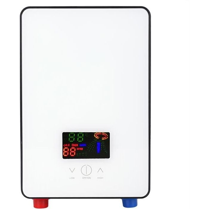 Chauffe-eau instantané Chauffe-eau électrique instantané sans réservoir 220V 6500W pour douche ...