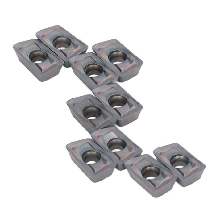 MAD Inserts de Lames de tournage en carbure, 10 revêtus usinés avec ...