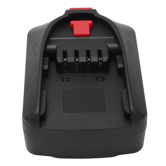 HURRISE Adaptateur de batteries Adaptateur de batterie au lithium ...