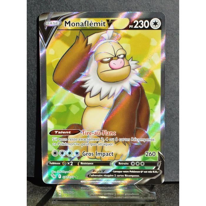 Carte Pokémon Monaflémit V 230 PV 077-078 EB10.5 - Pokémon Go NEUF FR ...