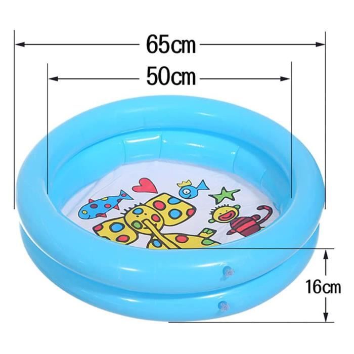 Pataugeoire - QQMORA - Mini piscine gonflable - PVC durable - 65x65 cm ...
