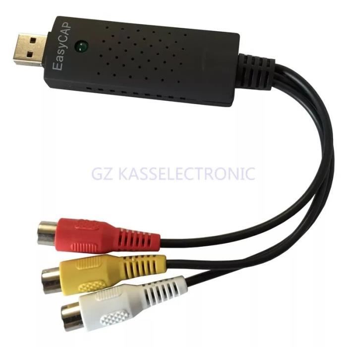 Carte d'acquisition,Convertisseur VHS vers DVD pour Windows,Mac Linux ...