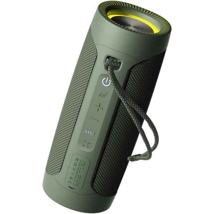 Enceinte Bluetooth Portable, Étanche Ip67 Enceinte Sans Fil Avec Son ...
