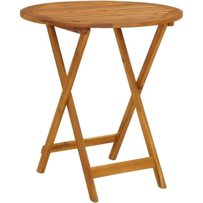 Table Pliable de Jardin Table de Terrasse Table de Salle à Manger ...